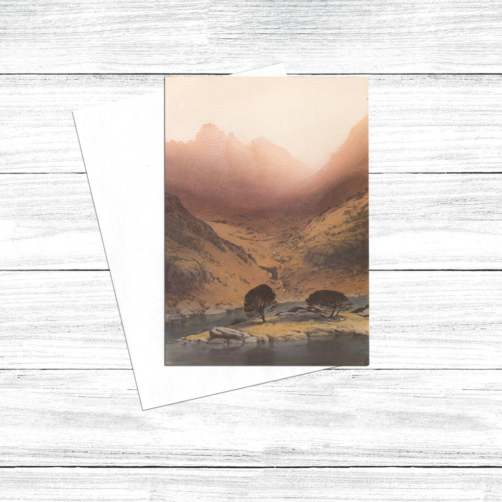 Cwm Glas Uchaf (Pack of 5 Christmas Greeting cards) – Rob Piercy Gallery